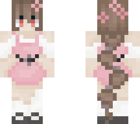 Cute pink | Minecraft Skin