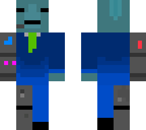 Fish from the 30th Century | Minecraft Skin