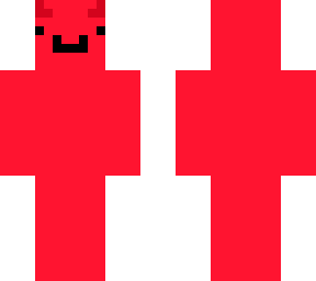 Red demon blob | Minecraft Skin