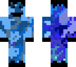 spinner the blurp king | Minecraft Skin