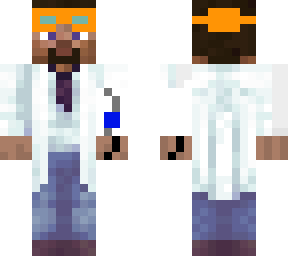 steve scientist | Minecraft Skins