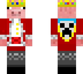 Technoblade has a creeper and it is in my mind | Minecraft Skin