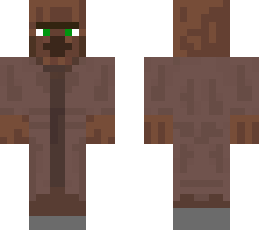 Black Villager | Minecraft Skin
