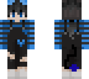 blue demon | Minecraft Skin