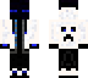 blue enderman | Minecraft Skin