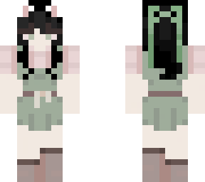 cottage core black girl | Minecraft Skins