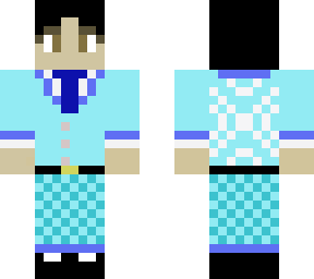 Elemental Secondary School Boy Uniform | Minecraft Skin