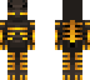 Gilded Blackstone Demon | Minecraft Skin