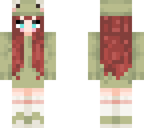 frog girl | Minecraft Skins