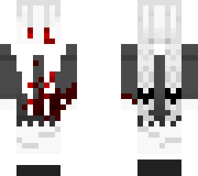 Mochiko Blood Ver. (Funamusea) Okegom | Minecraft Skin