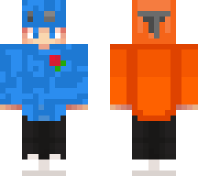 niebieski xfuzi | Minecraft Skin