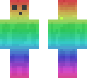 Rainbow Slime! | Minecraft Skin