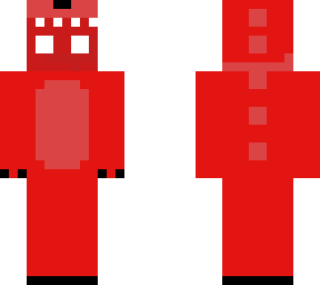 red gang beasts dino | Minecraft Skin