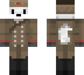 Soviet fox | Minecraft Skin