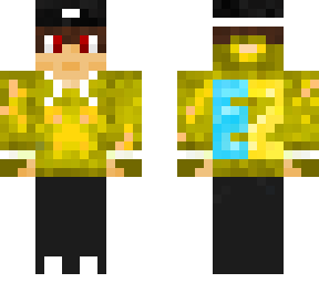 yellow creeper | Minecraft Skins