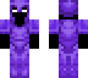 Black in enchanted netherite | Minecraft Skin