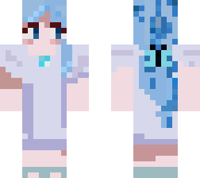 Blue girl | Minecraft Skin