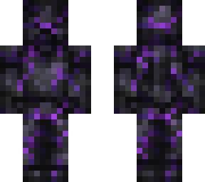 Crying Obsidian Steve | Minecraft Skin