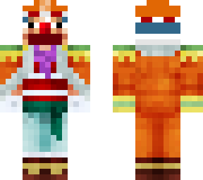 one piece buggy clown | Minecraft Skin