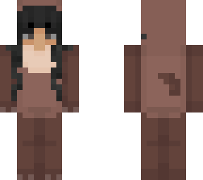 Otter girl | Minecraft Skin