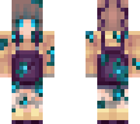 skulk infected | Minecraft Skin