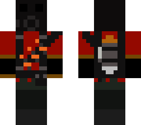 The Pyro (Red) | Minecraft Skin