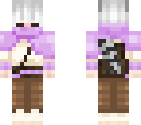 raccoon tail hair | Minecraft Skins