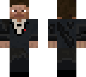 2b2t Tuxedo Steve (Day 10) | Minecraft Skin