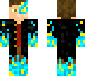 Blue Fire | Minecraft Skin