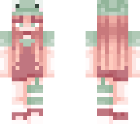 Cute Froggy Girl | Minecraft Skin