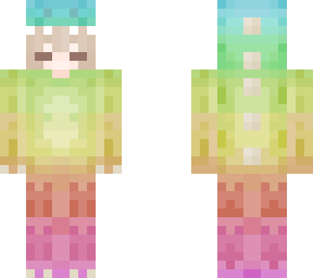 Dino Multicolor 2 | Minecraft Skin