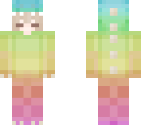 Dino Multicolor | Minecraft Skin