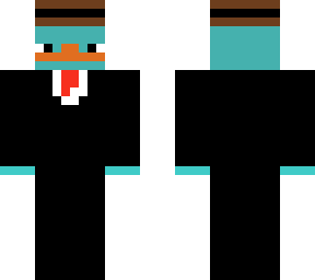 Drippy Agent p | Minecraft Skin