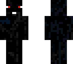 Enderman with red eyes | Minecraft Skin