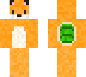 Fox Templete | Minecraft Skin