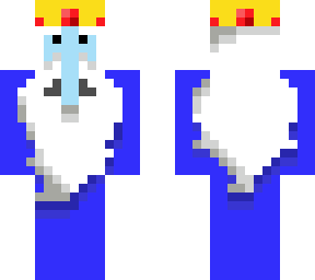 Ice King | Minecraft Skin
