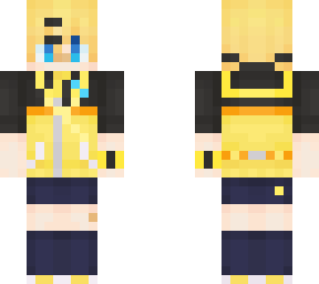 Kagamine Len Stylish Energy | Minecraft Skin