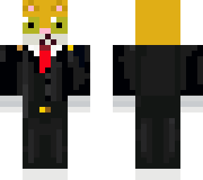 cat in suit | Minecraft Skins