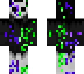 purple and green rasplin | Minecraft Skin
