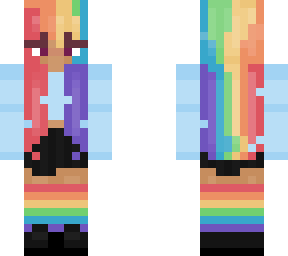 rainbow dash | Minecraft Skins