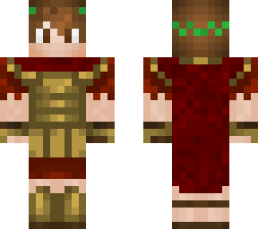 Roma Emperor Wargear (No Helm) | Minecraft Skin