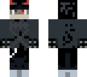 the black demon | Minecraft Skins