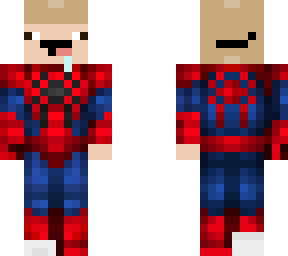 Derp spider+box hat | Minecraft Skin