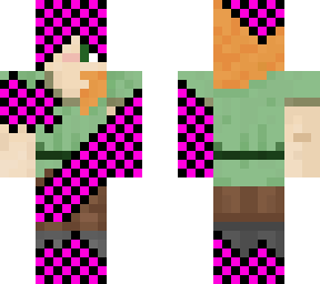 Missing Texture Alex | Minecraft Skin