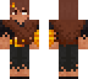 Piglin brute hybrid oc | Minecraft Skin