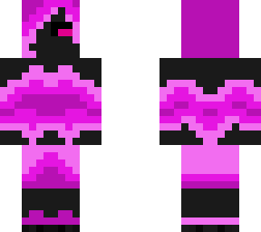 Pink Demon Female | Minecraft Skin