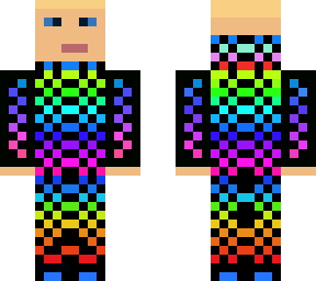 RGB player skin | Minecraft Skin