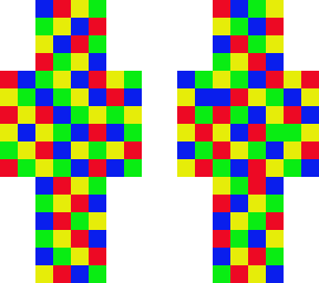 rubik cube | Minecraft Skin