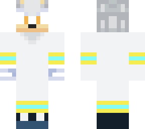 Silver the Hedgehog | Minecraft Skin