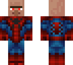 Spider-Man-Villager | Minecraft Skin